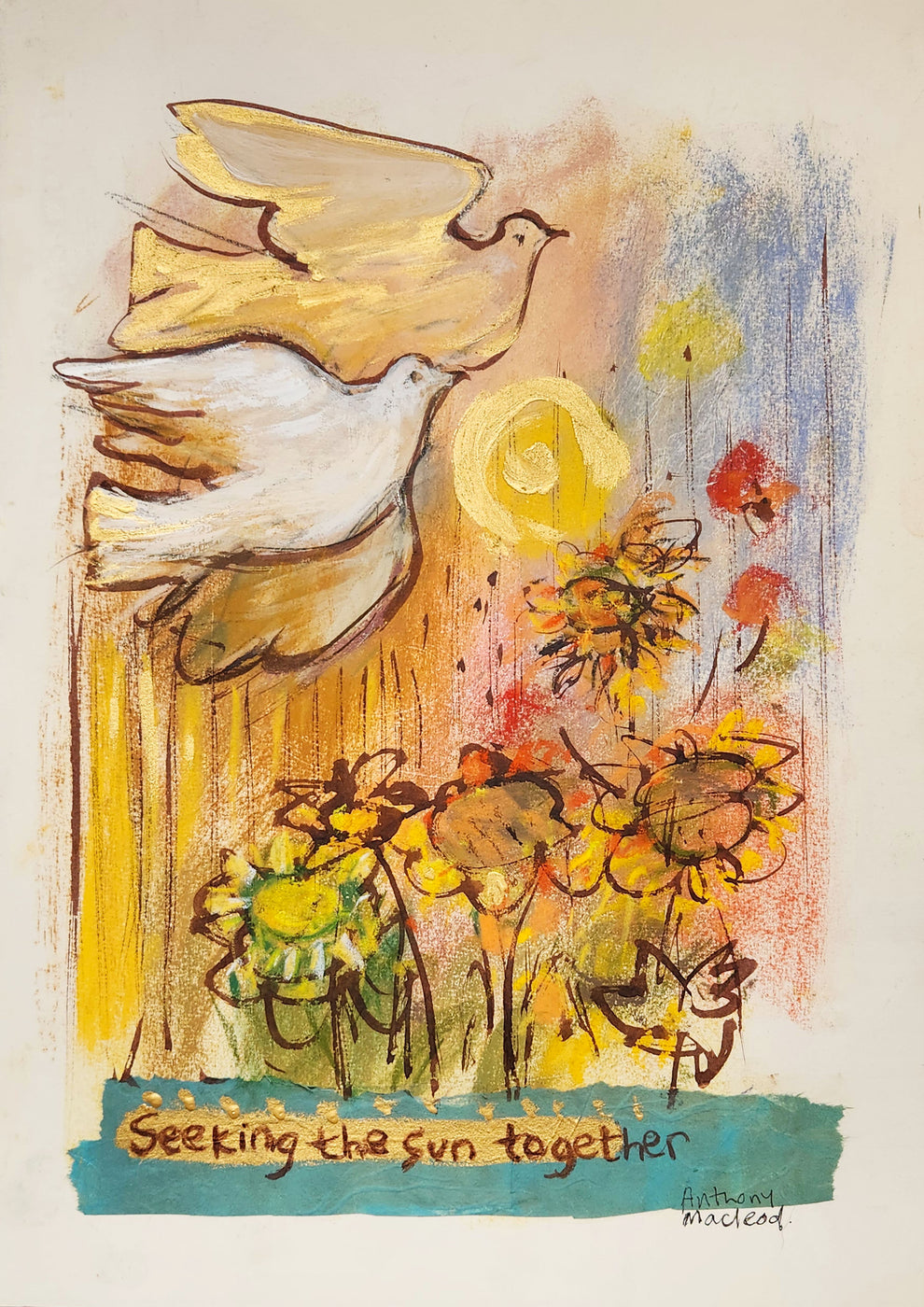 Seeking the Sun Together – anthonymacleodart.com.au